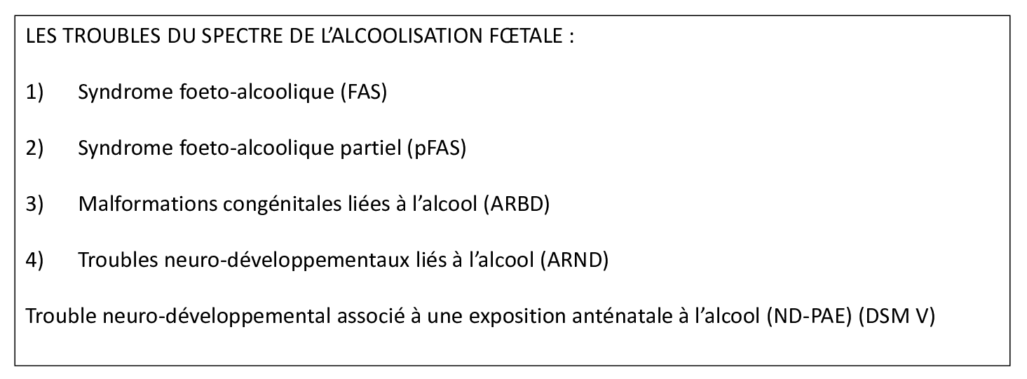 Le Syndrome foeto-alcoolique - pädiatrie schweiz