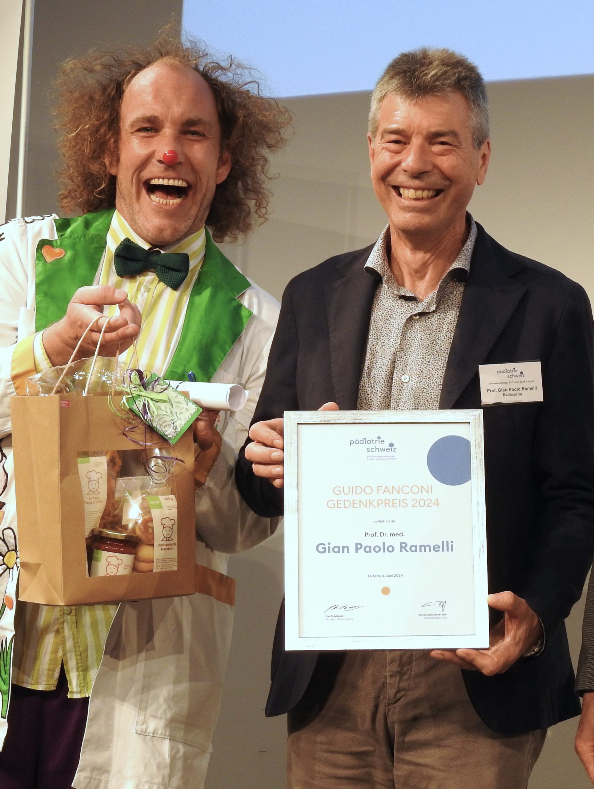 Prix mémorial Guido Fanconi 2024 - pädiatrie schweiz